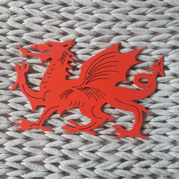 Welsh Dragon - Etsy