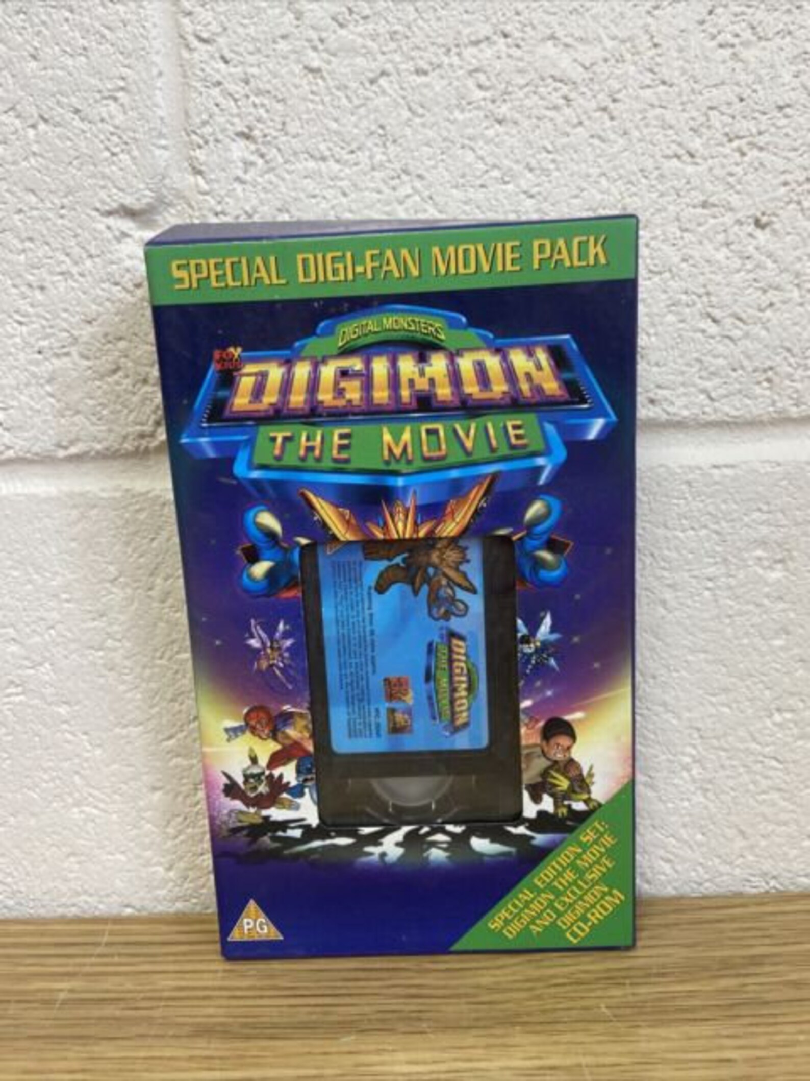 Digimon the Movie Special Edition VHS Video Pal Video | Etsy UK