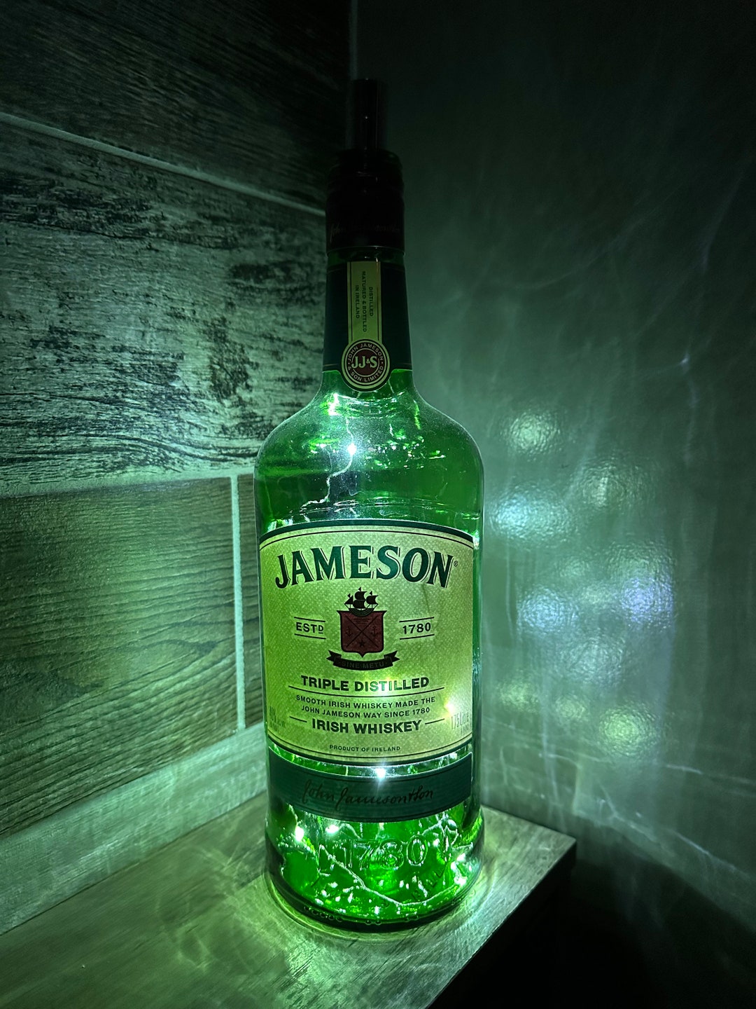 Jameson Light-up Whiskey Bottle - Etsy