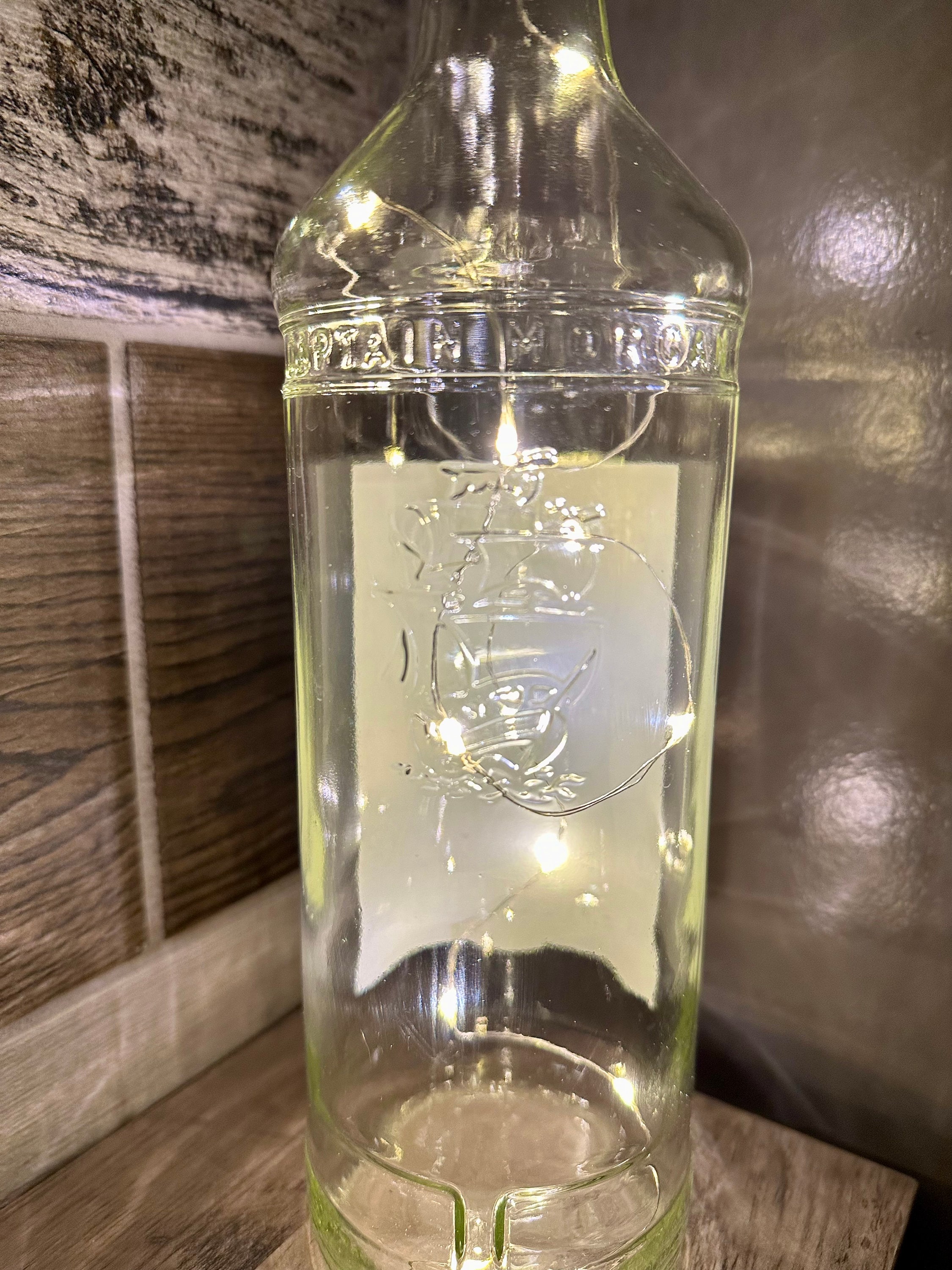 Captain Morgan Rum Light-up Bottle - Etsy