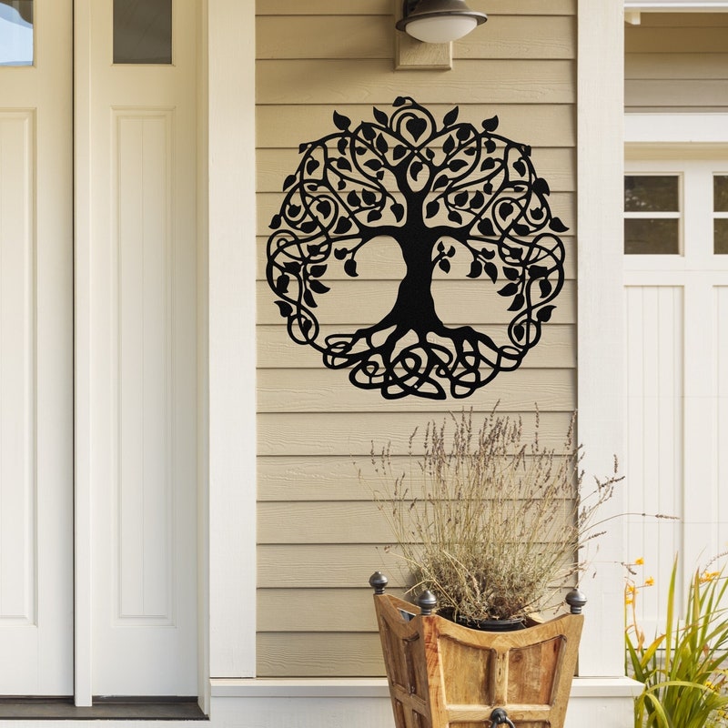 Tree of Life Yard Art - Etsy