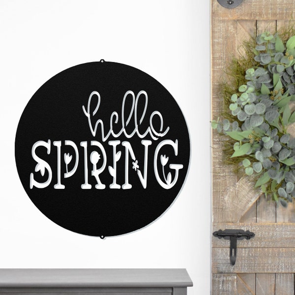 Spring Porch Sign - Etsy