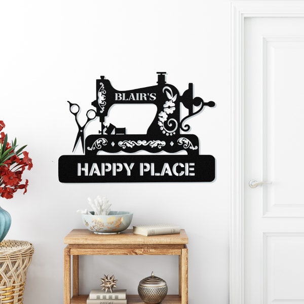 Sewing Room Sign Personalized - Etsy