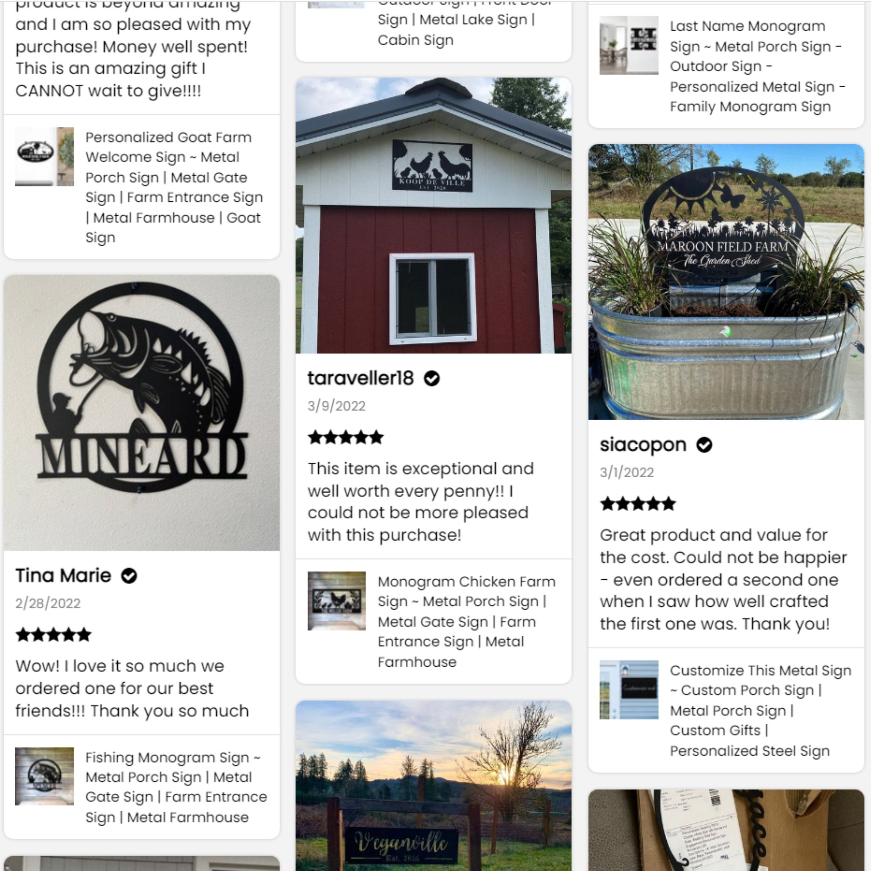 Pig Farm Monogram Sign Metal Porch Sign Metal Gate Sign - Etsy