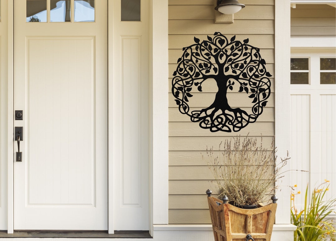 Metal Tree of Life Wall Art Tree of Life Wall Decor Tree of Life Sign ...