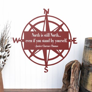 North is Still North ~ Metal Porch Sign | Metal Gate Sign | Entrance ...