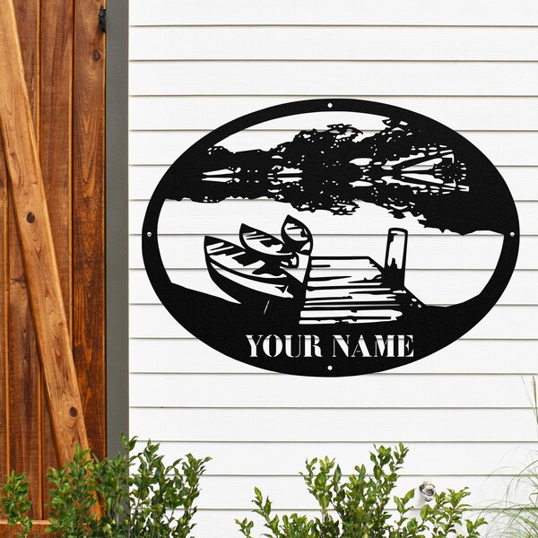 Outdoor Lake House Sign - Etsy