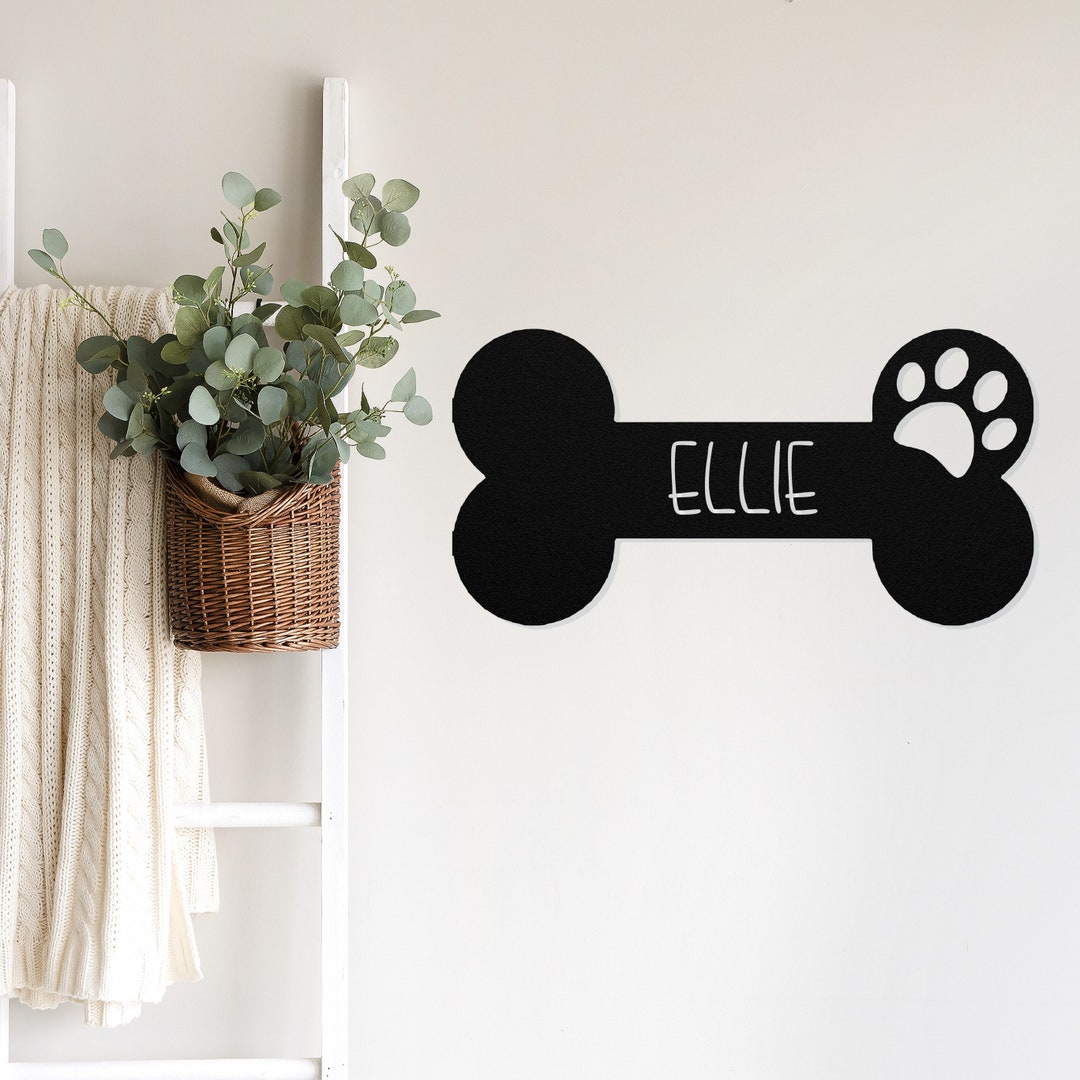 Custom Dog Bone ~ Custom Porch Sign | Metal Porch Sign | Custom Gifts ...