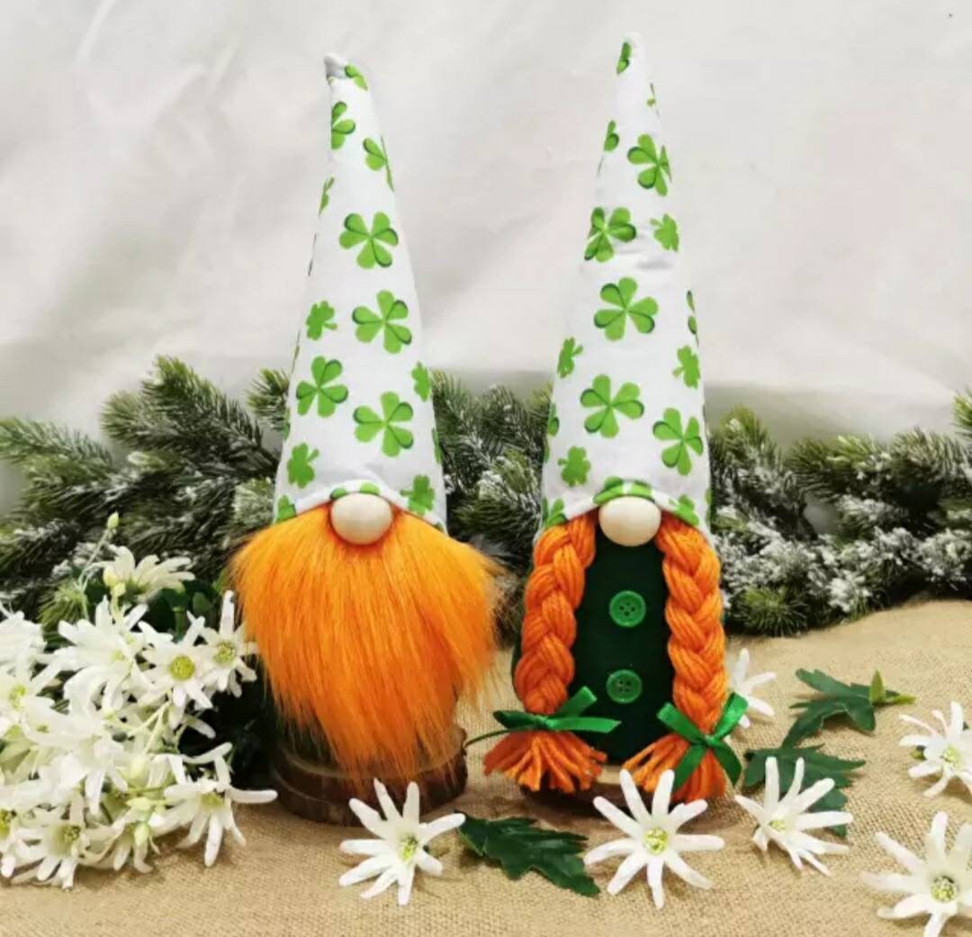 St Patricks Day Good Luck Lucky Gonk/Gnome Decoration | Etsy