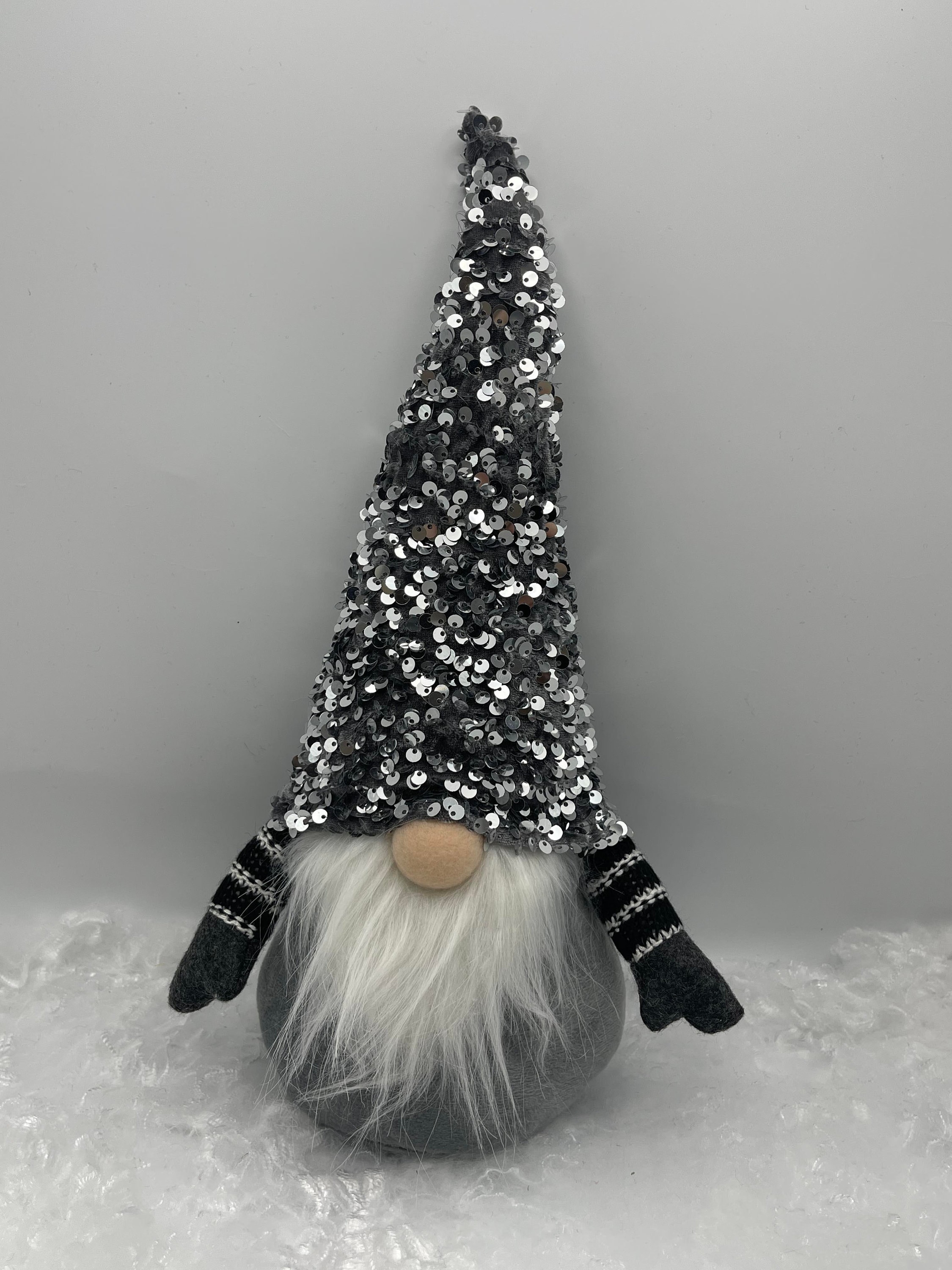 Gorgeous Grey Gonk/gnome | Glitter Sequin Sparkle Gonk | Gift Idea ...