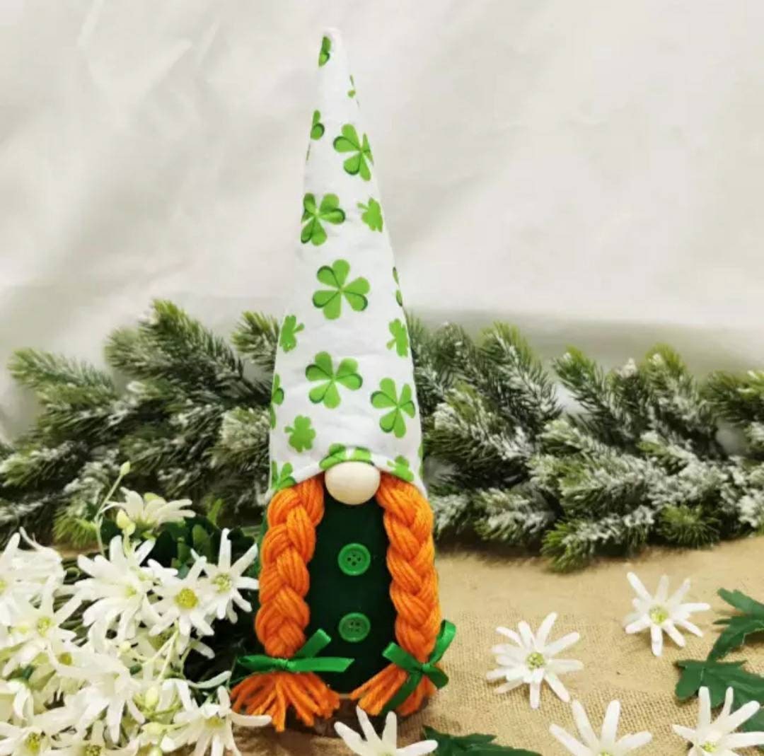 St Patricks Day Good Luck Lucky Gonk/Gnome Decoration | Etsy