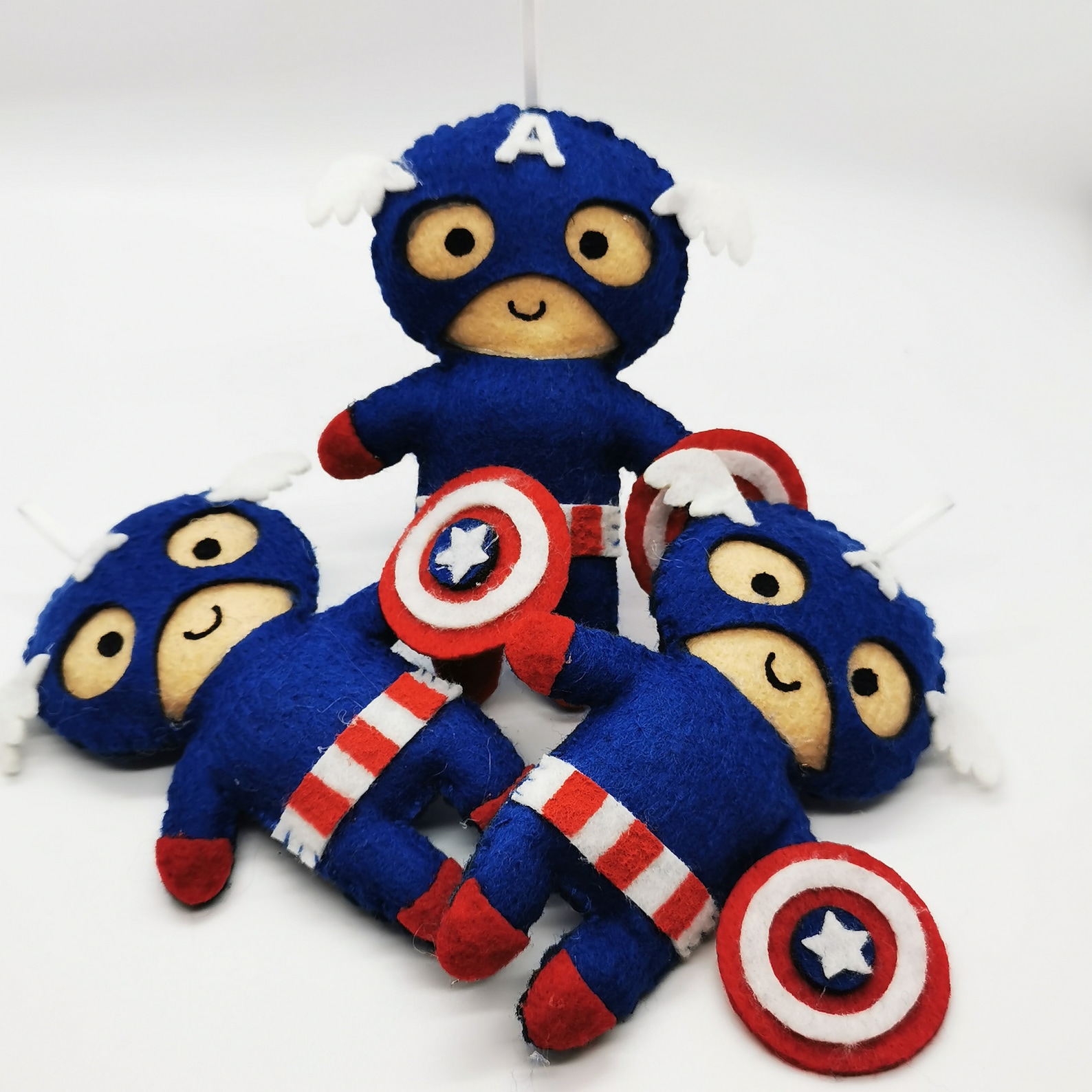 Captain America Plush Toy - Etsy