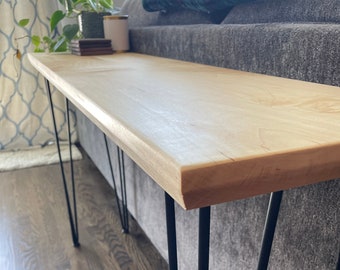 Walnut Sofa Table | Etsy