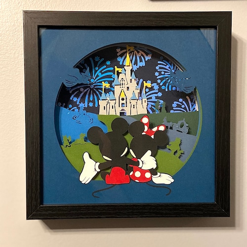 Disney World Shadow Box - Etsy