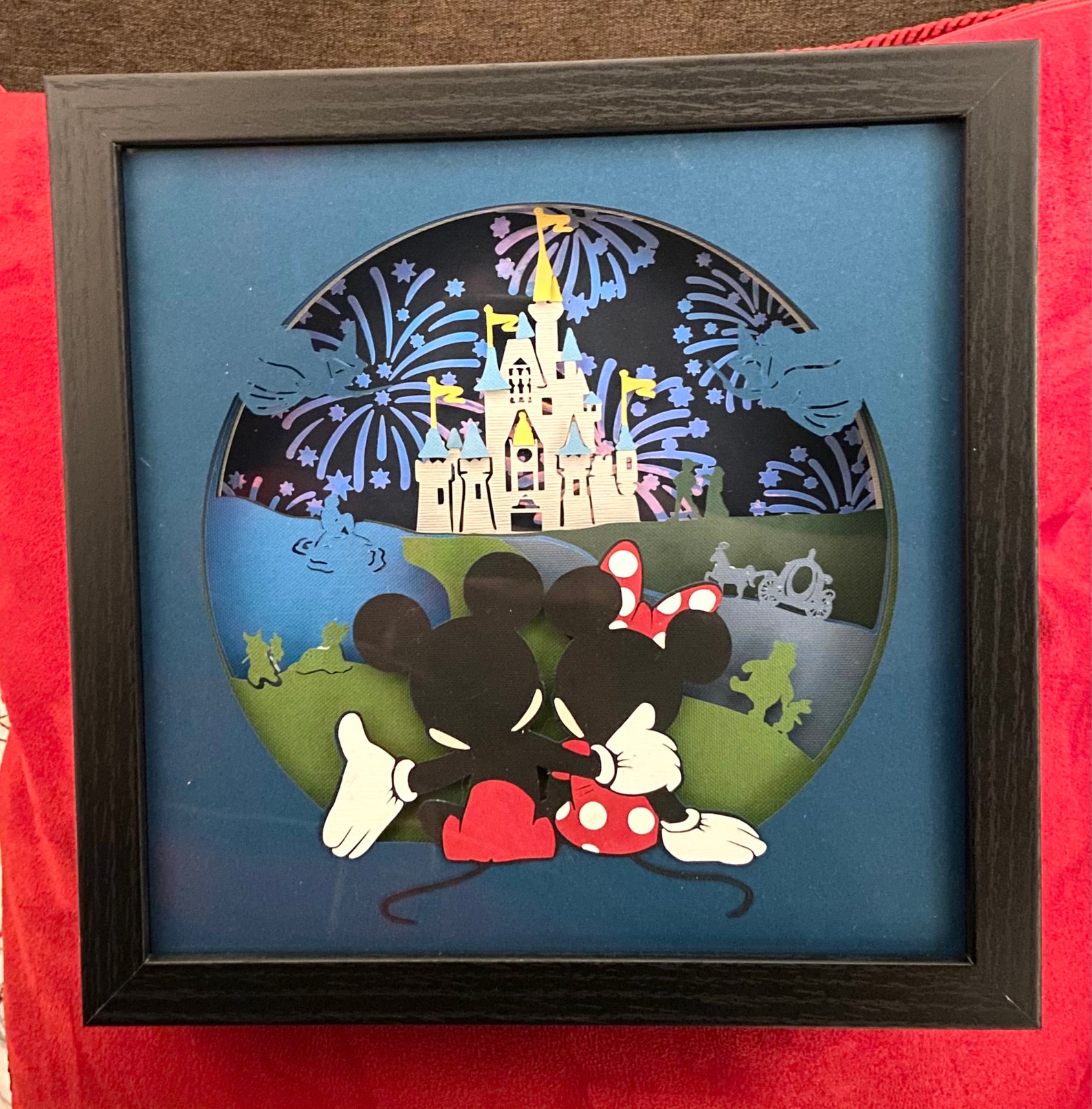Disney World Shadow Box - Etsy