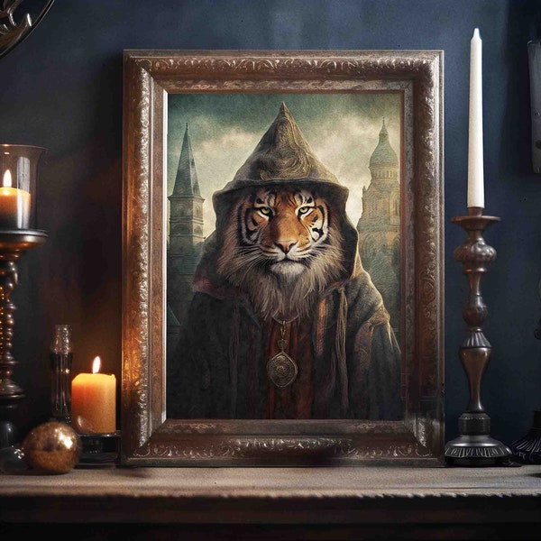 Mage Cat Portrait - Etsy