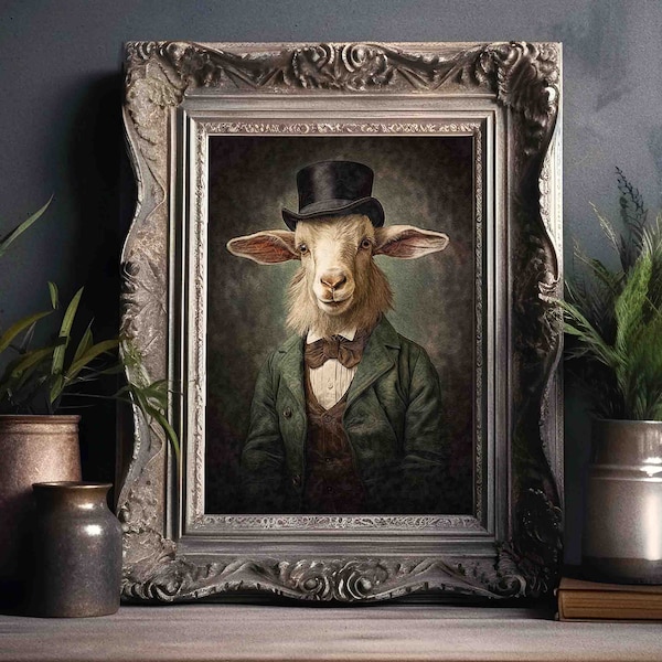 Goat Poster - Etsy