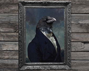 Raven Crow Art | Etsy