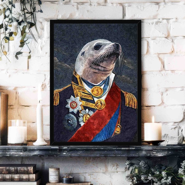 Seal Art - Etsy
