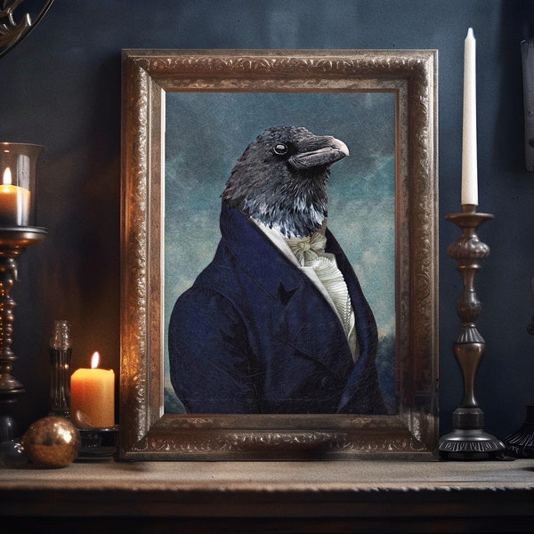 Crow Art - Etsy UK