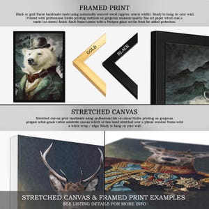 Stag Drinking Whisky Wall Art Print // Vintage Painting Style Portrait ...