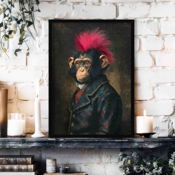 Monkey middle finger - Etsy Portugal