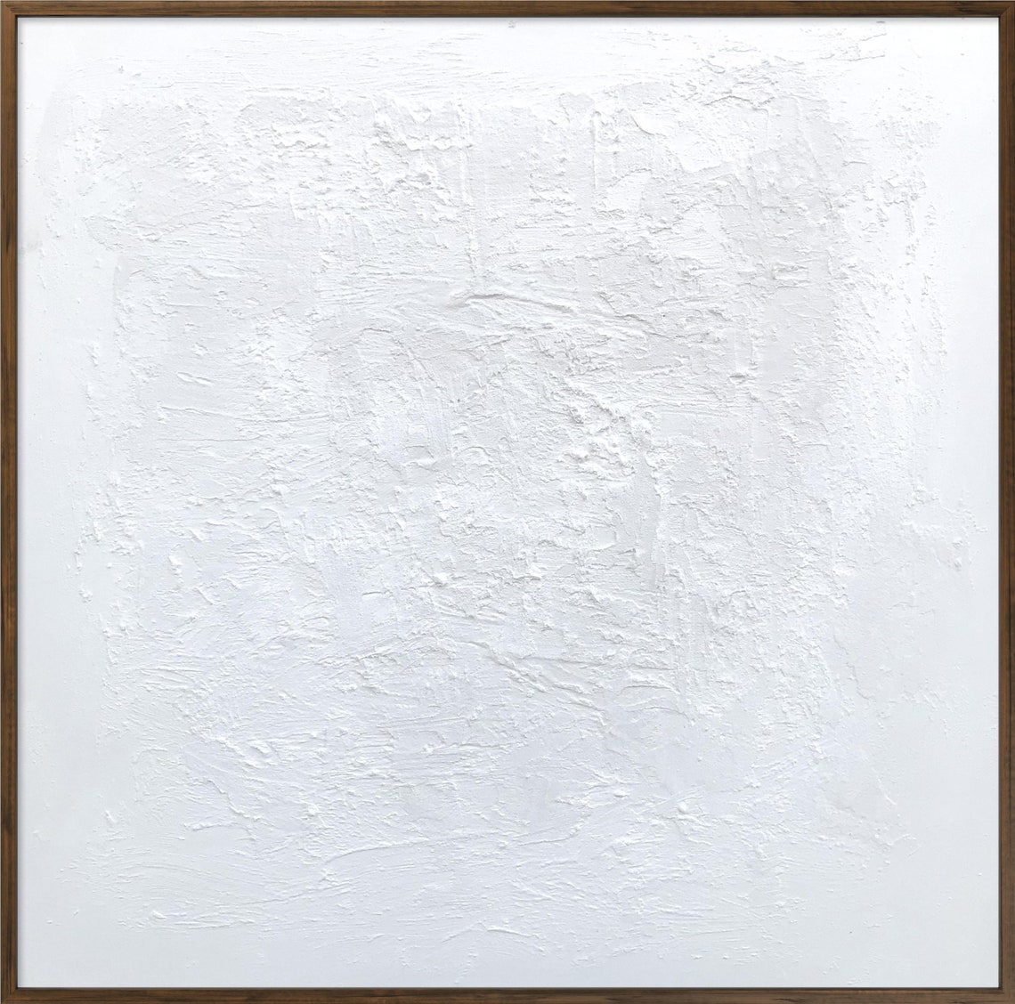 Large Nordic White Abstract White 3D Texture Painting White | Etsy