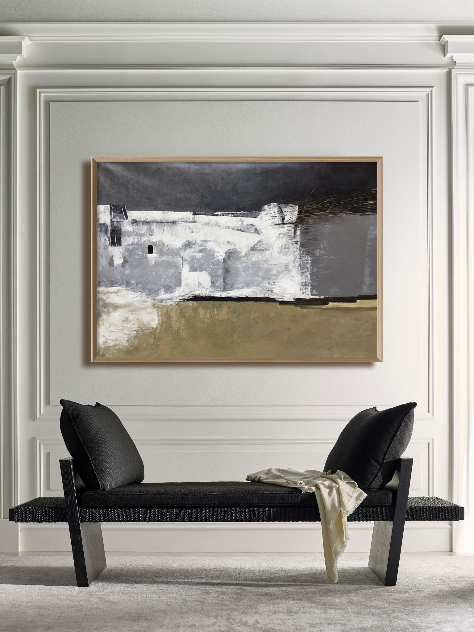 Living Room Abstract Painting Large Modern Abstract - Etsy