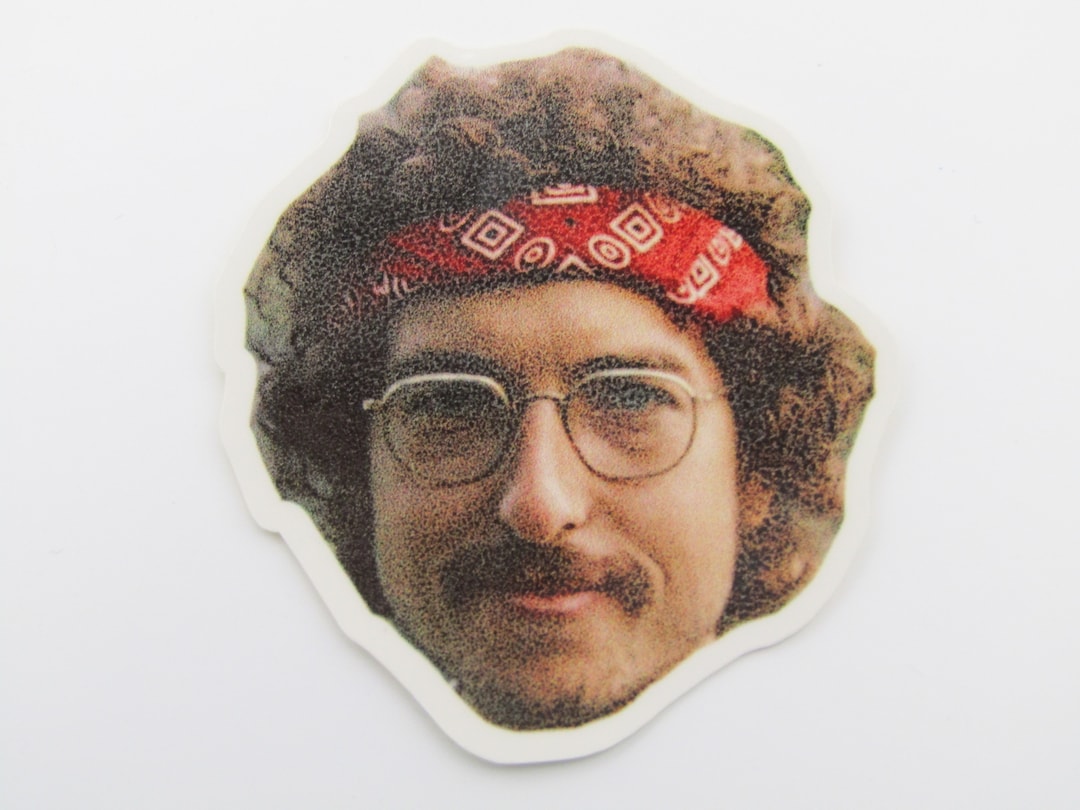 Bob Dylan Moustache Sticker - Pack of 5 - Glossy Stickers - 2 Inch - Etsy