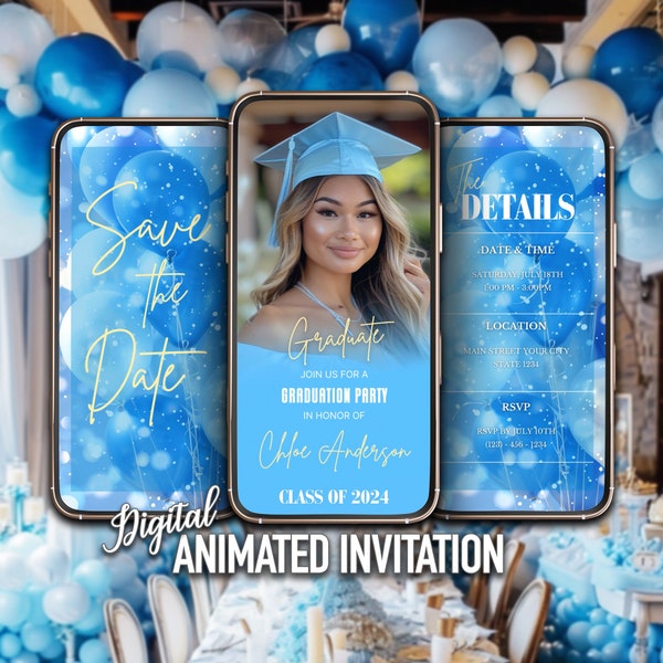 Blue Graduation - Etsy