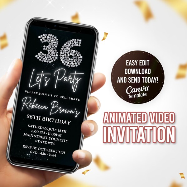 36th Birthday Bday - Etsy