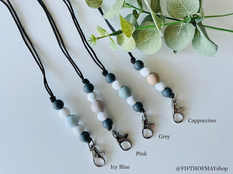 Minimal Lanyard 24 or 28 Marble Collection | Etsy