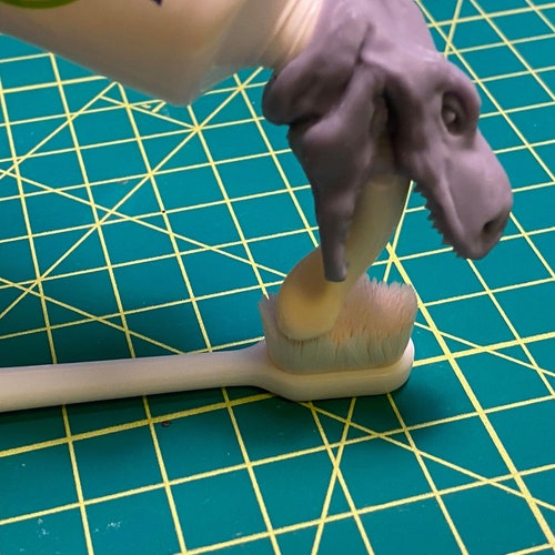 T-rex Dinosaur Toothpaste Cap 3D Printable Digital Instant - Etsy