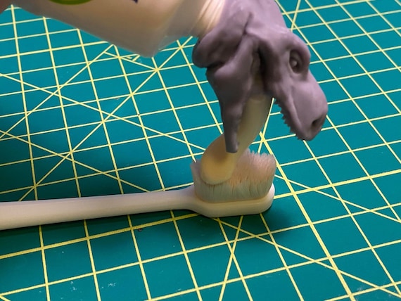 T-rex Dinosaur Toothpaste Cap 3D Printable Digital Instant | Etsy