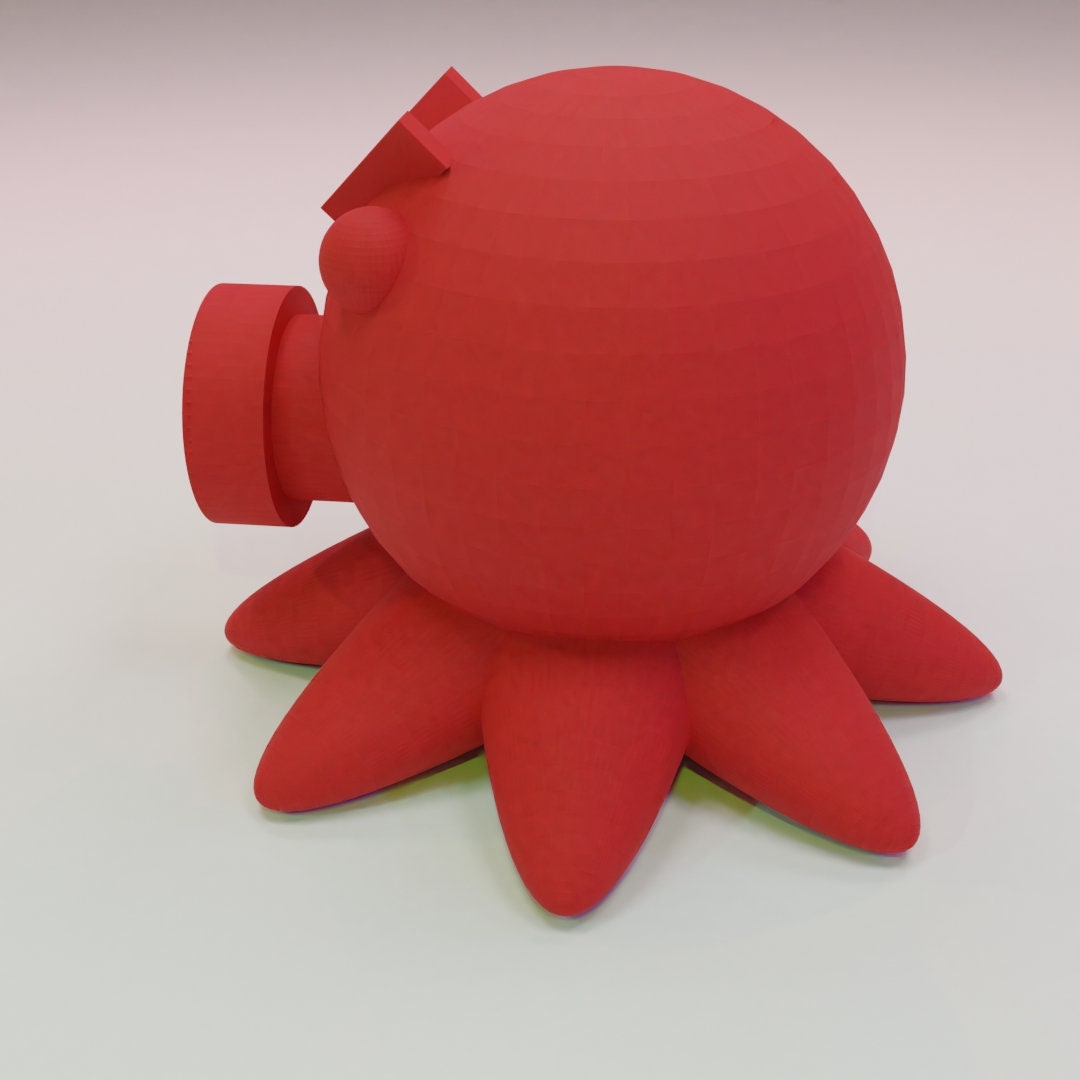 Octopus Toothpaste Cap 3D Printable Digital Instant Download | Etsy