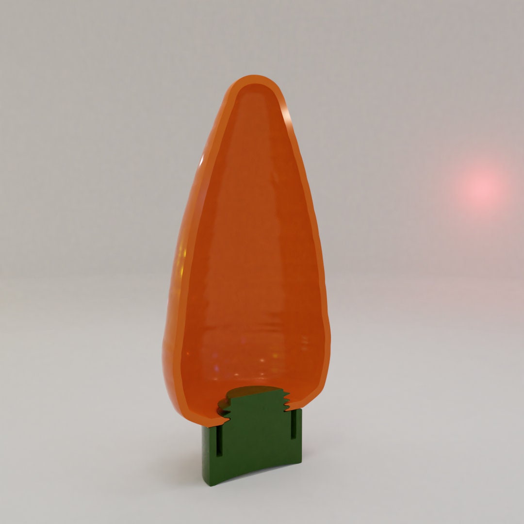 Carrot Container or Dildo or Butt Plug @ 3D Printable Digital Instant ...