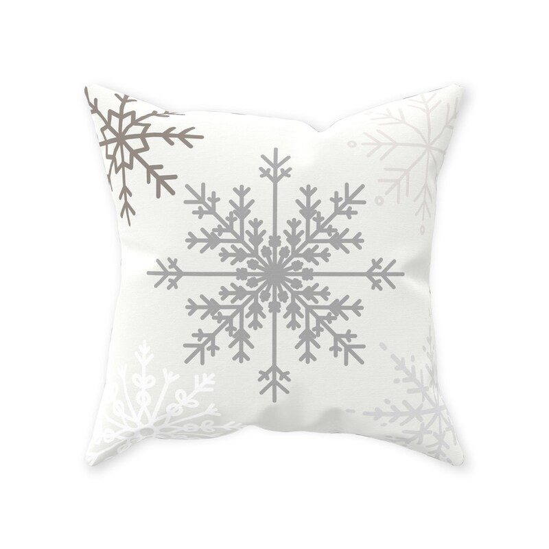 Snowflake Pillow - Etsy
