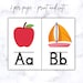 Alphabet Wall Cards ABC Picture Wall Posters for Classroom Printable - Etsy