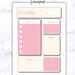 Daily and Weekly Planner / Journal Printable PDF - Etsy