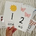 Number Wall Cards 1-10 Counting Picture Wall Posters for Classroom ...