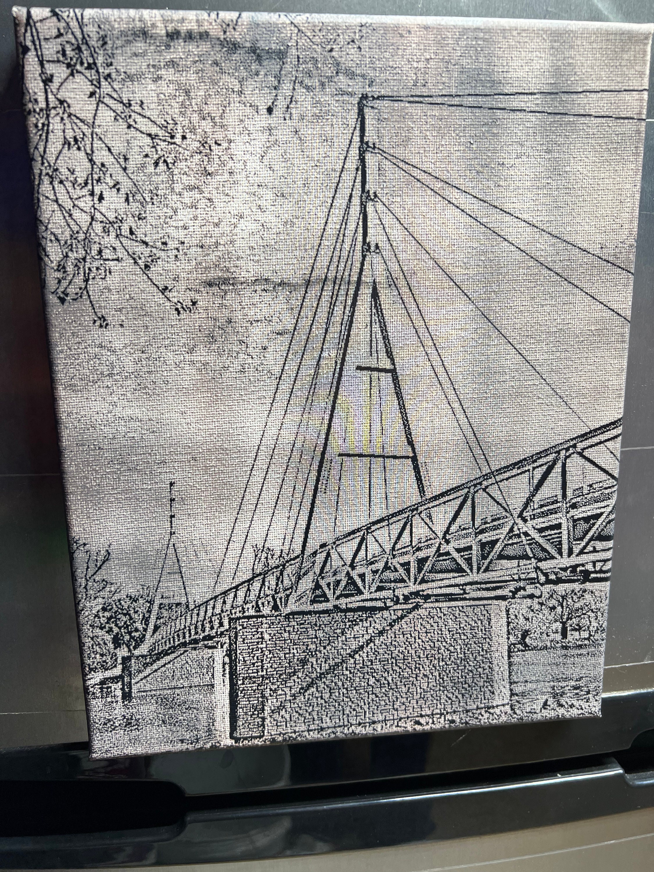 Custom Laser Engraved Canvas Service - Etsy