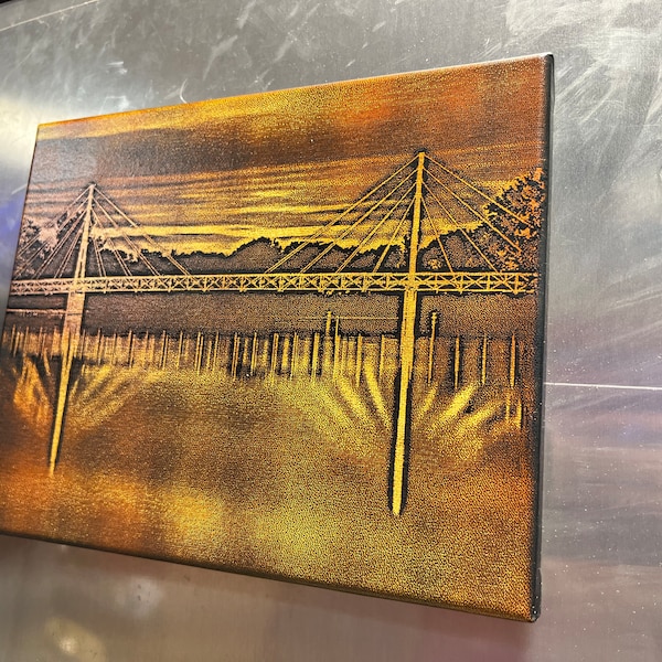 Laser on Canvas - Etsy