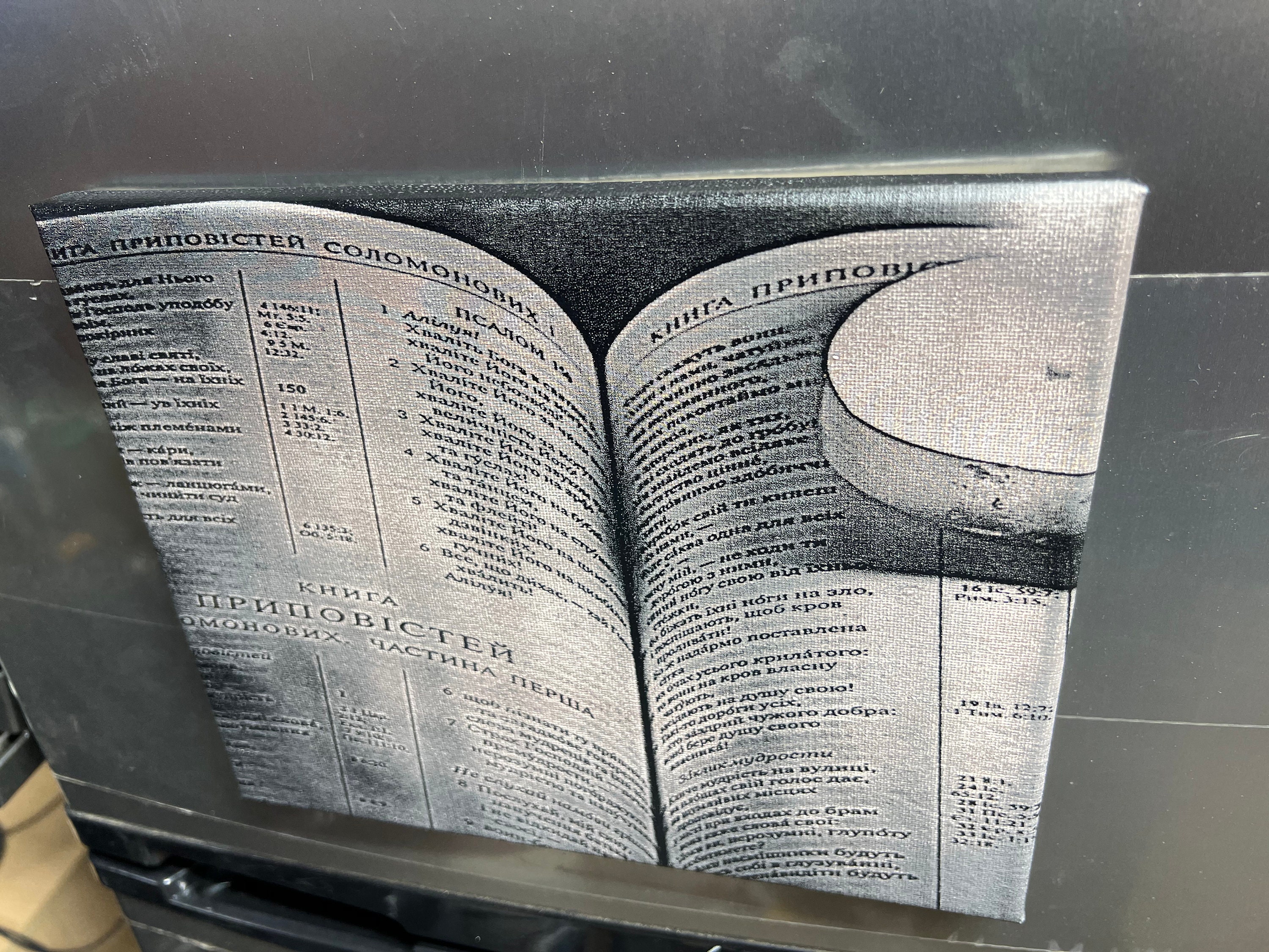 Custom Laser Engraved Canvas Service - Etsy