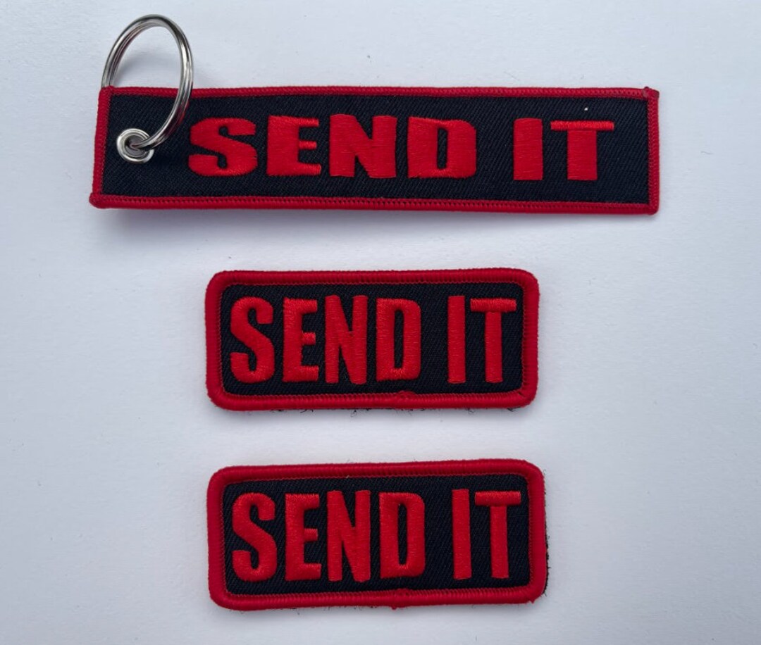 Send It Morale Patches Tactical Funny Embroidered Military - Etsy
