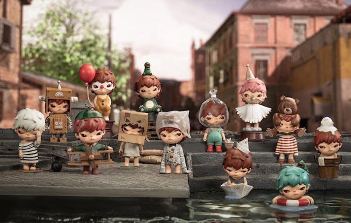 POPMART Hirono Little Mischief Robot Figurine Instock BNIF - Etsy