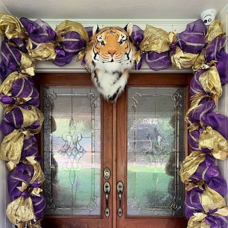 Tiger Wreath - Etsy