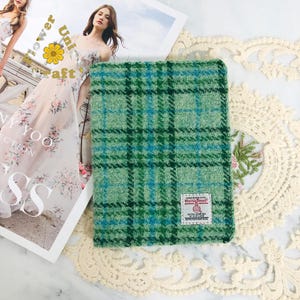 Harris Tweed Fabric Onyx Boox Case With Free Clear Case for Boox Go ...