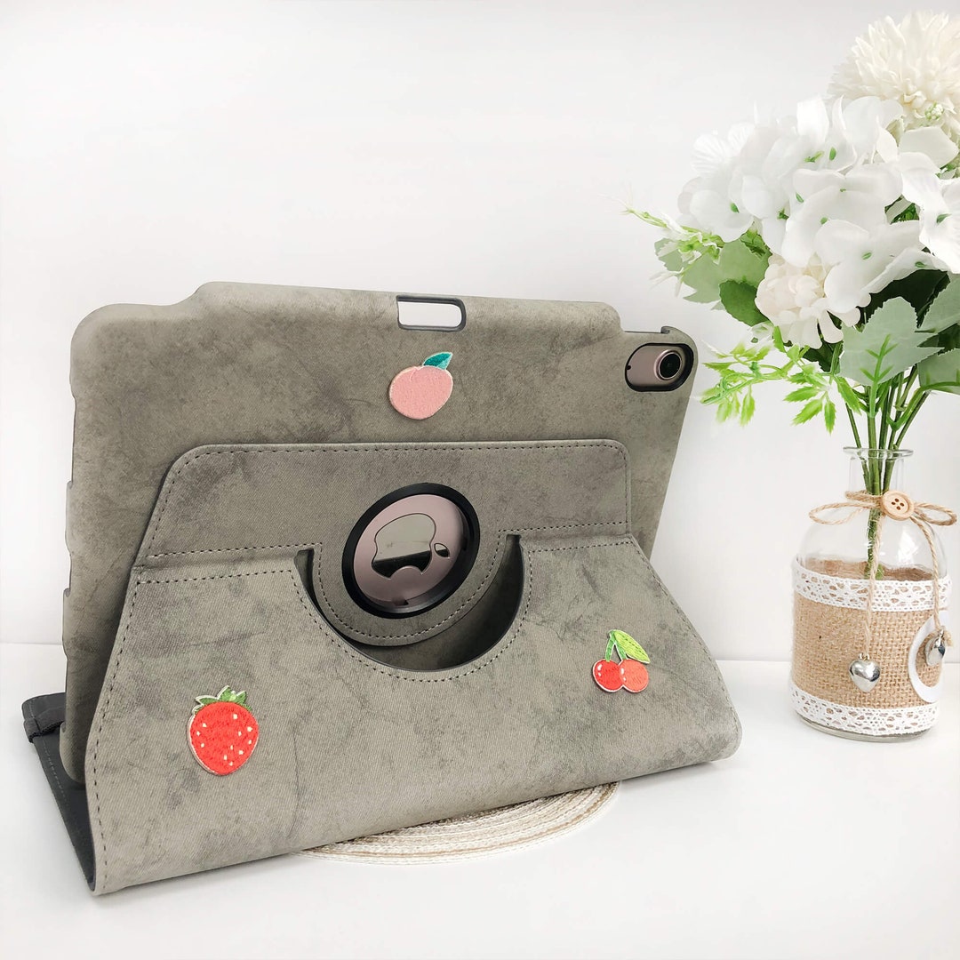 12 Varied Colors Cool Fruit Stickers iPad Case Wake up and Charging for ...