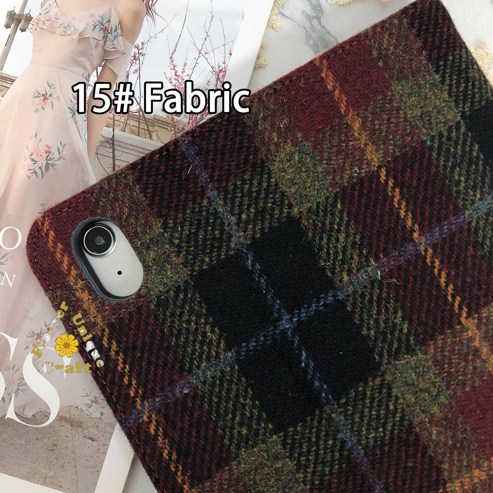 Wool Harris Tweed Cloth iPad Case 32 Patterns to Choose From for iPad ...