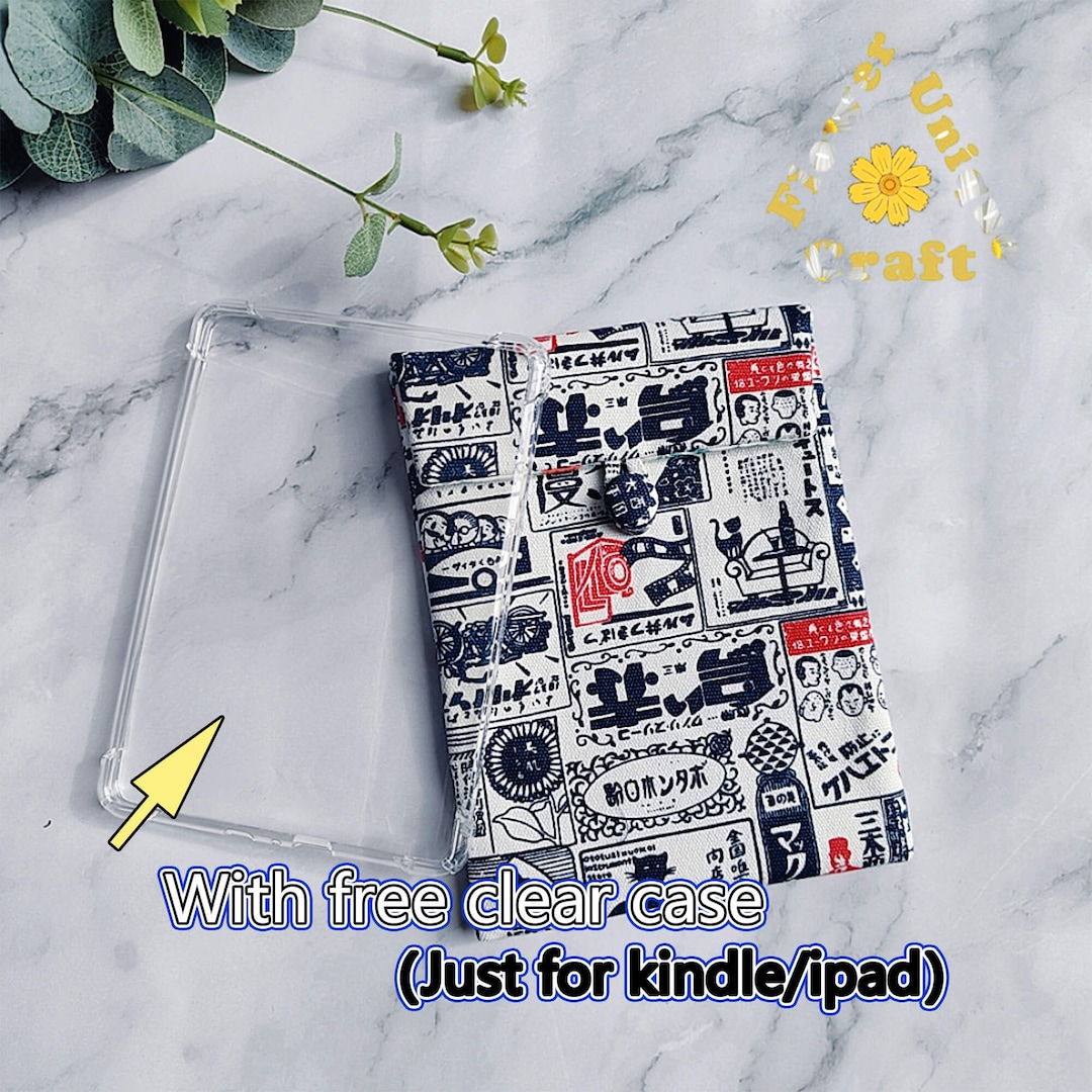 Japanese Newspaper Retro Kindle Sleeve for Paperwhite 12th Gen Case ...